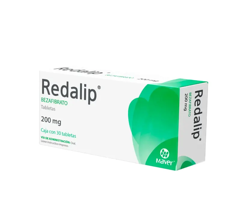 REDALIP 200MG TABLETAS CON 30 (GI) | Farmacias MV